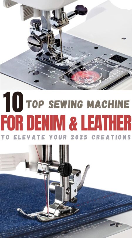 10 Best Sewing Machines For Denim And Leather In 2025: Expert Reviews